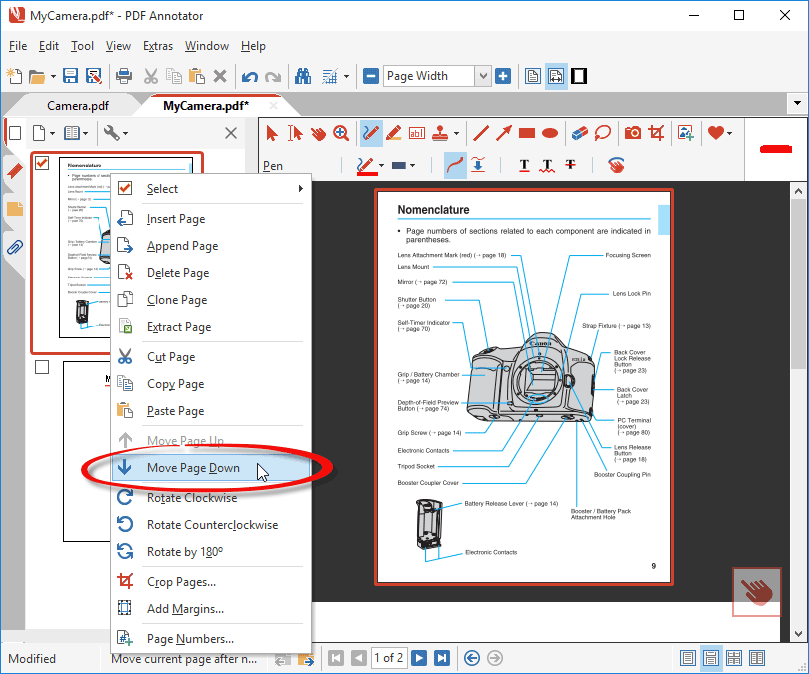 How To Copy A Page From One PDF Into Another One PDF Annotator