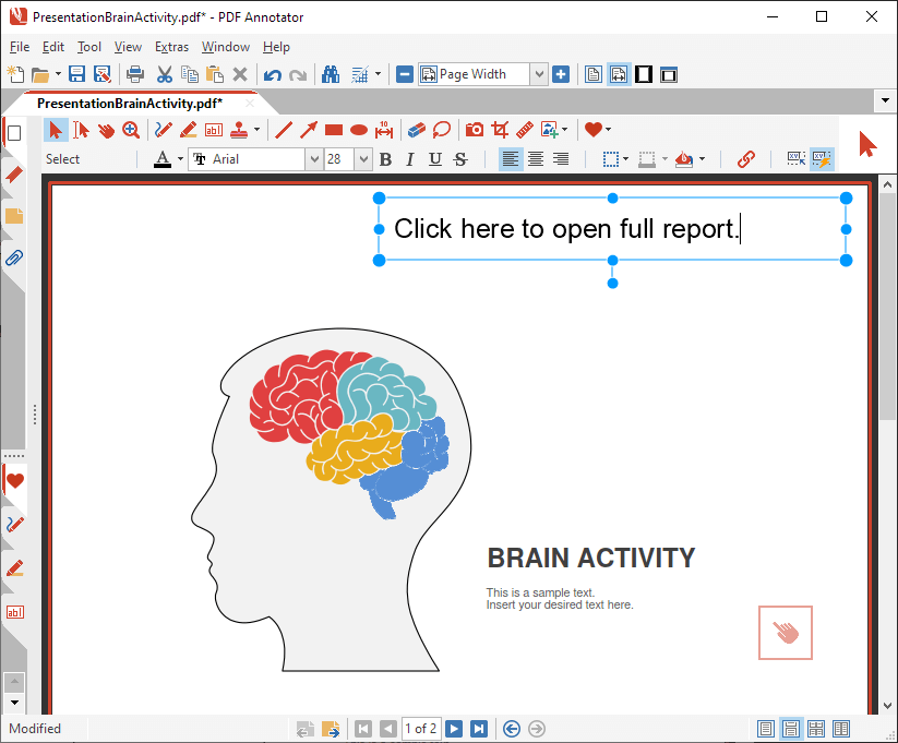 How To Create A Clickable Link To A Different Document Within A PDF 